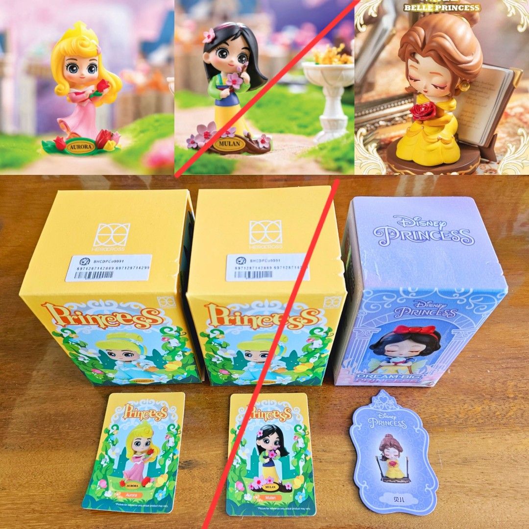 Disney Princess blind box - Dream Big Princess Belle, Herocross ...