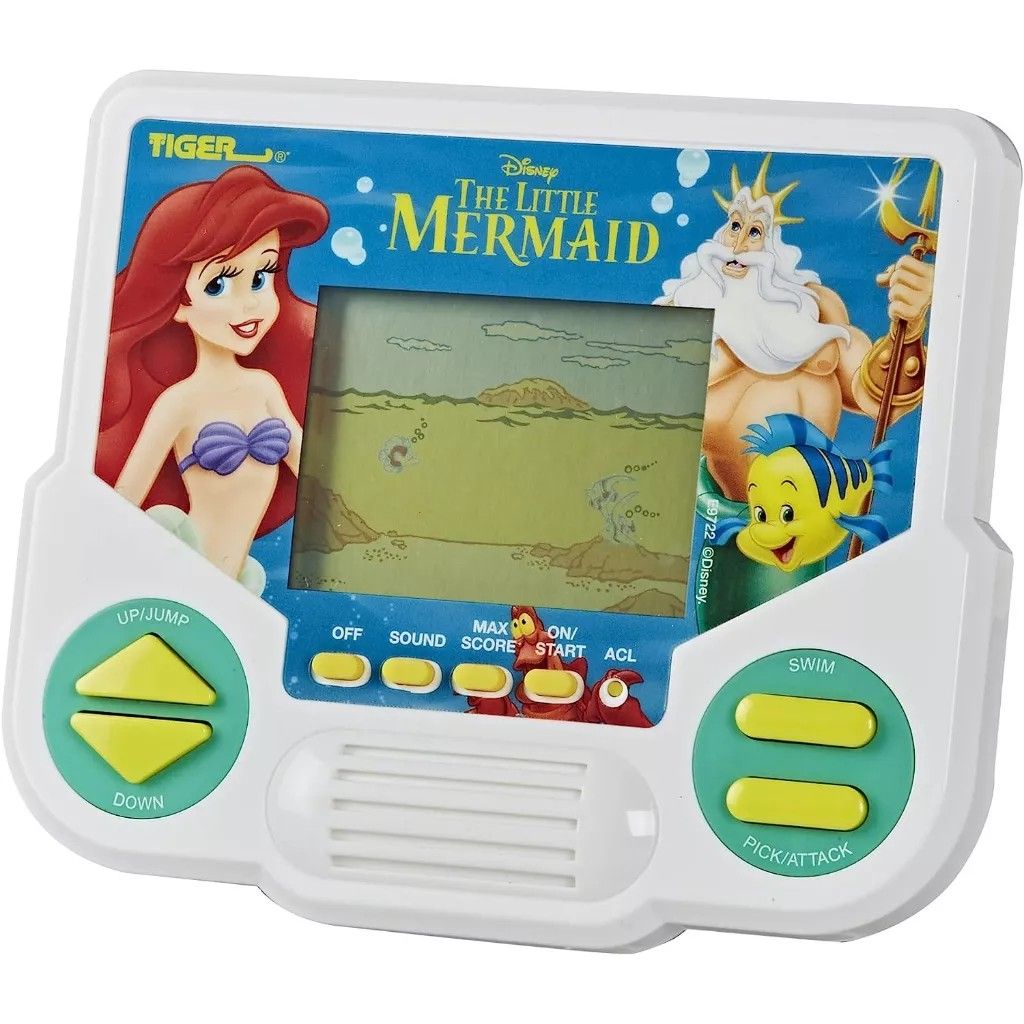 Disney Princess Little Mermaid Electronic Retro Video Game Handheld 90s ...