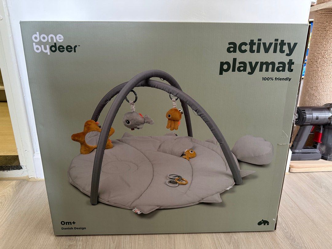 Done bydeer Activity playmat, 兒童＆孕婦用品, 嬰兒玩具 - Carousell