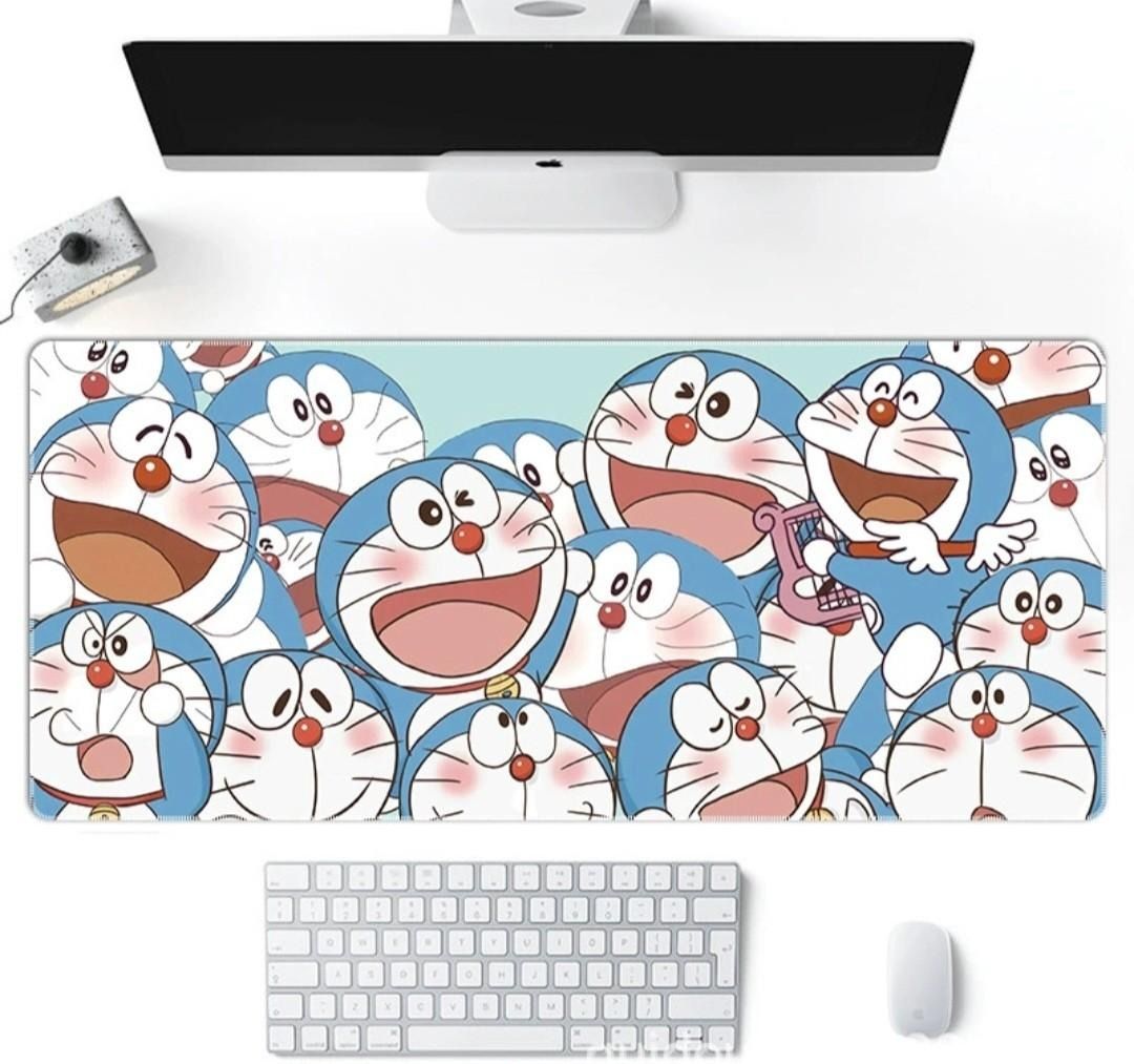 Doraemon Desktop Laptop 1000x500 Keyboard Table Mat /Mouse Pad/Gift ...