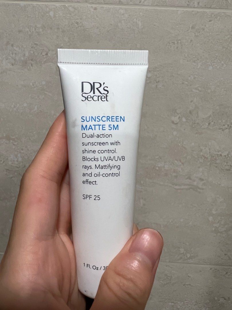 Dr Secret Sunscreen Matte, Beauty & Personal Care, Face, Face Care on ...