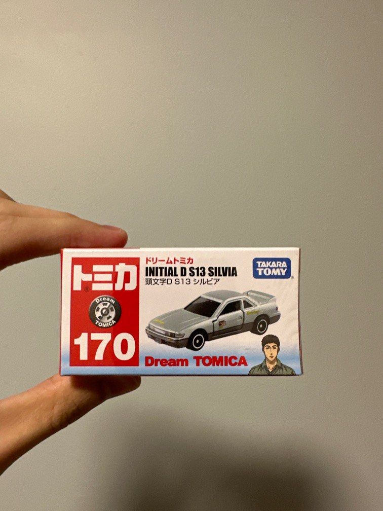Dream Tomica Initial D S13 Silvia No.170 Takara Tomy, Hobbies & Toys, Toys & Games on Carousell