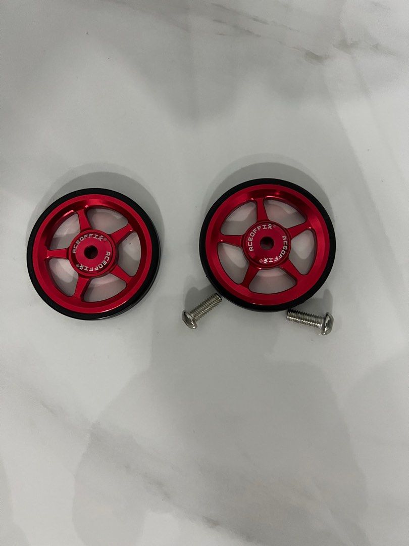 Easy wheel (60mm) for Brompton, Sports Equipment, Bicycles & Parts ...