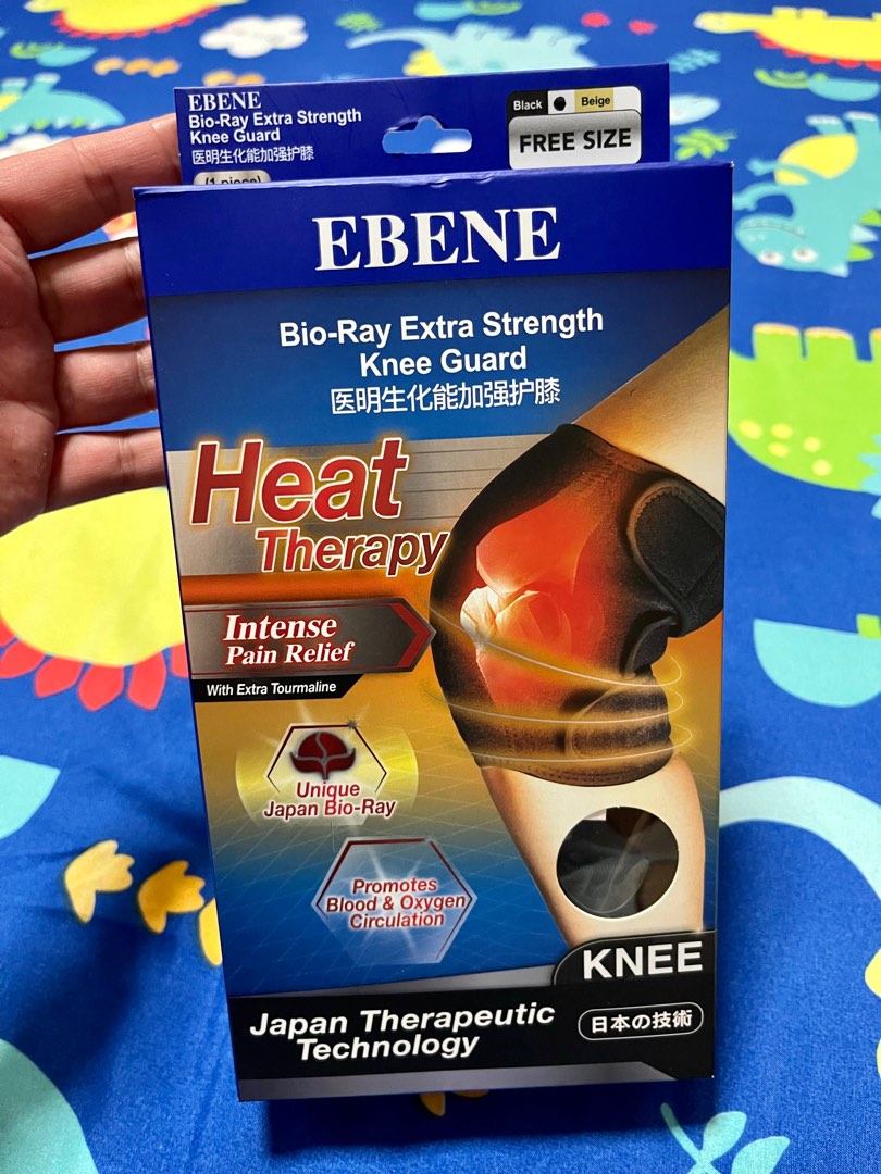 EBENE Bio-Ray Extra Strength Knee Guard, Health & Nutrition, Braces ...