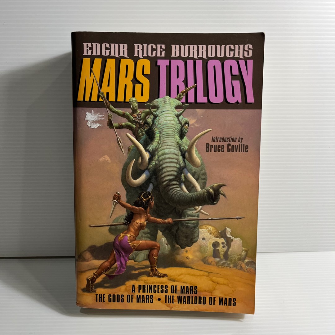 Edgar Rice Burroughs Mars Trilogy by Edgar Rice Burroughs, Hobbies ...