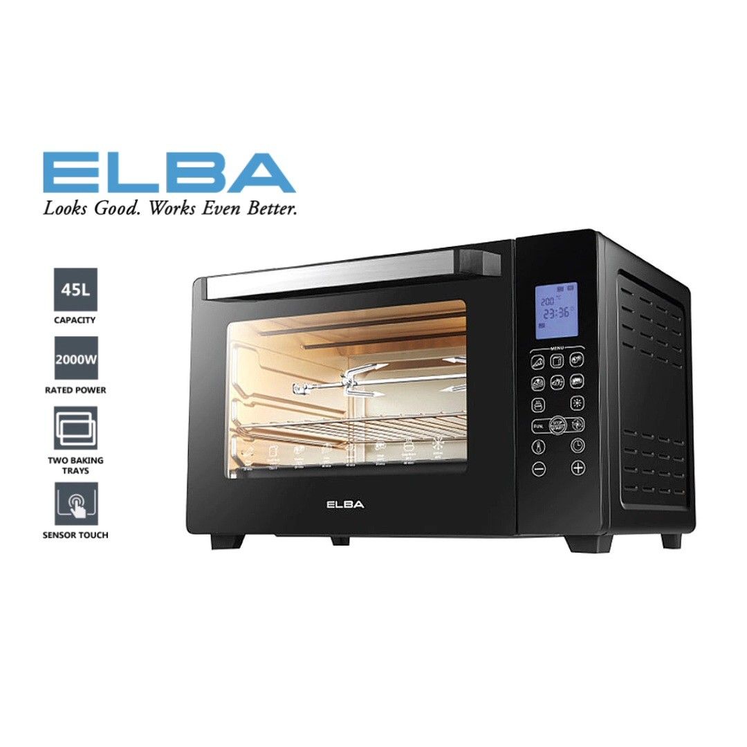 ELBA 45L Digital Electric Oven, TV & Home Appliances, Kitchen ...