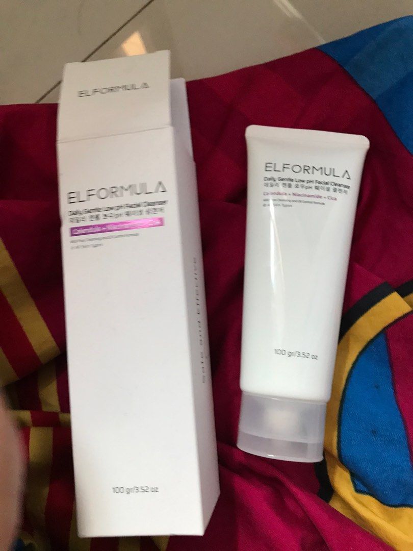 Elformula facial wash isi 99%, Kesehatan & Kecantikan, Kulit, Sabun ...