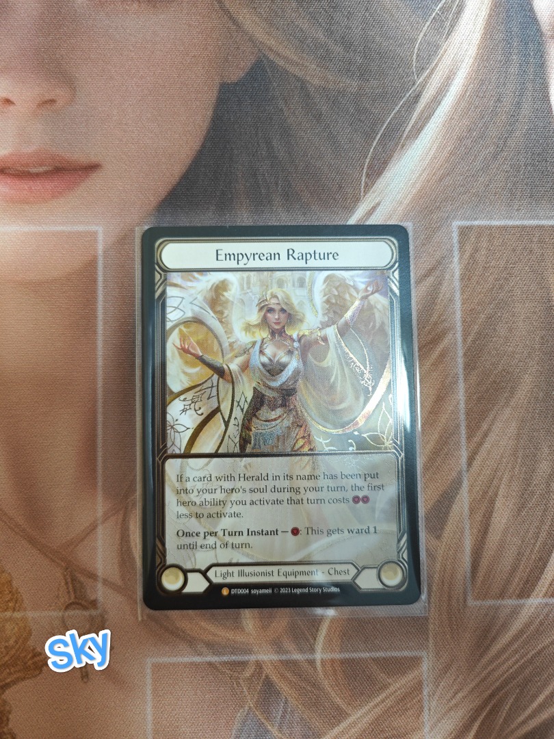 EMPYREAN RAPTURE (Cold Foil) (EA) (Available), Hobbies & Toys, Memorabilia & Collectibles, Fan ...