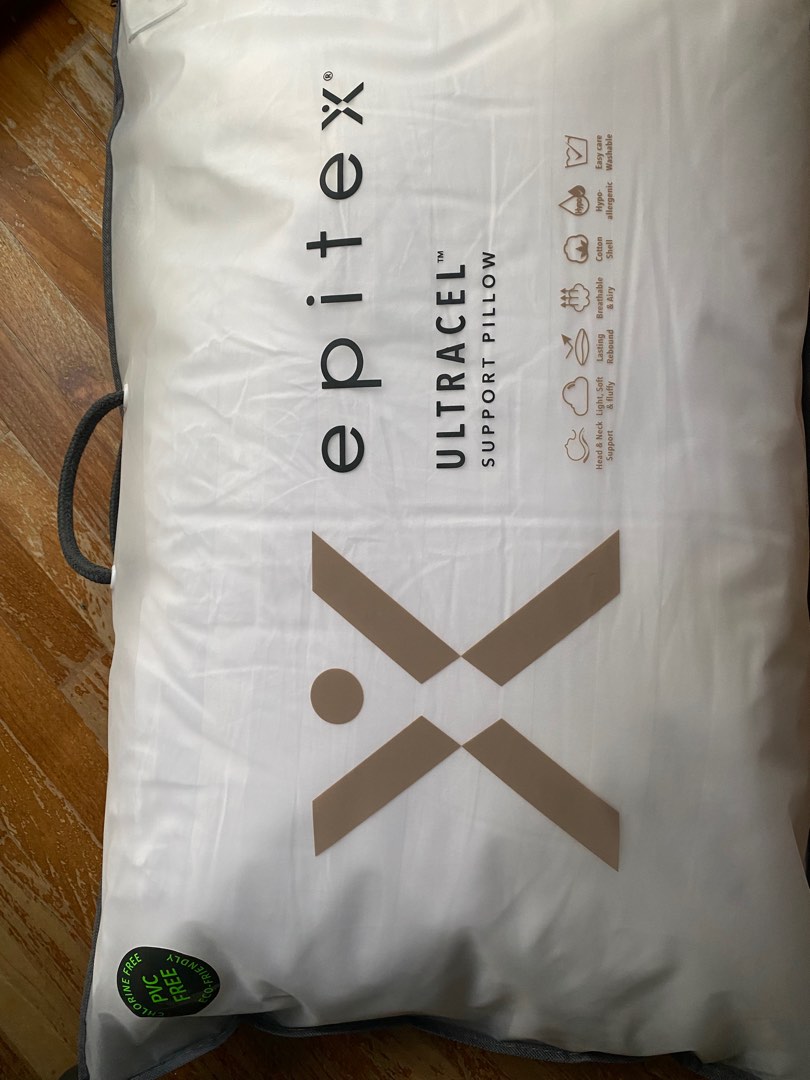 Epitex Ultra Cel support pillow, Furniture & Home Living, Bedding ...
