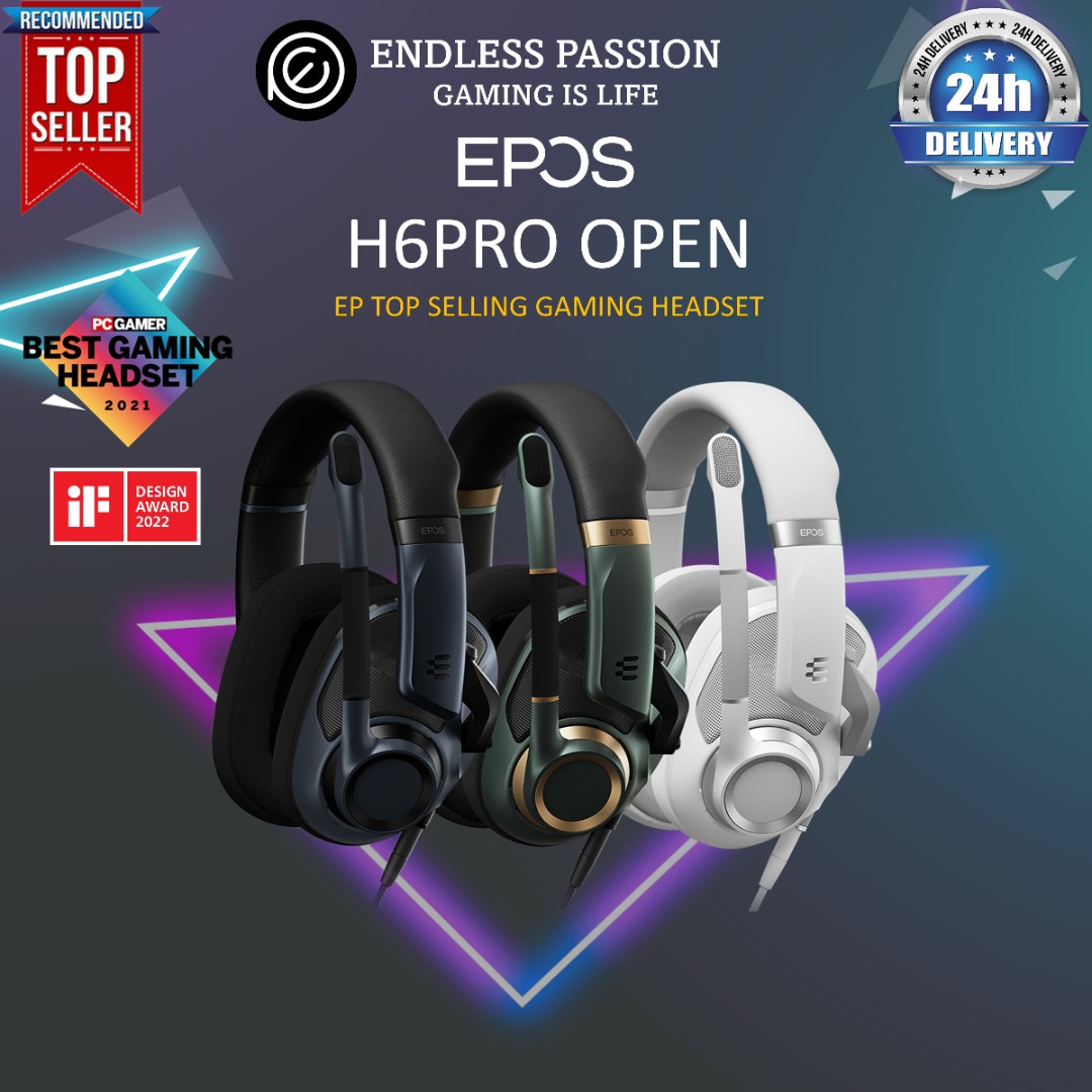 EPOS H6 PRO - Open, Audio, Headphones & Headsets on Carousell