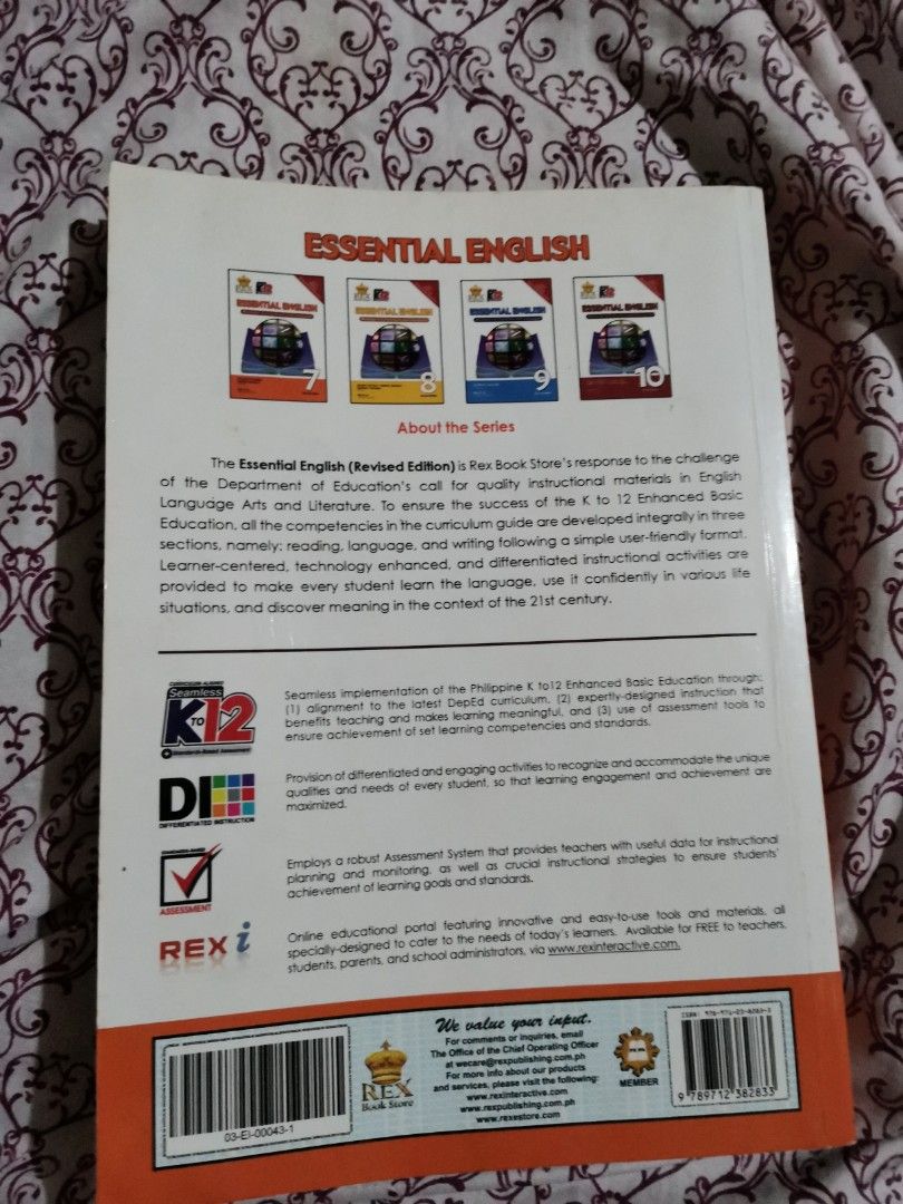 Essential English Grade 7, Hobbies & Toys, Books & Magazines, Textbooks ...