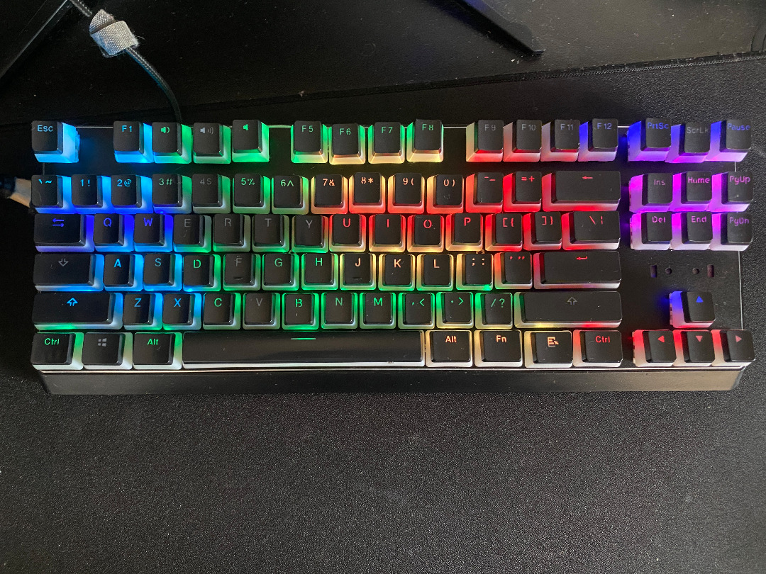 Fantech Pantheon TKL Mechanical Keyboard, Computers & Tech, Parts ...