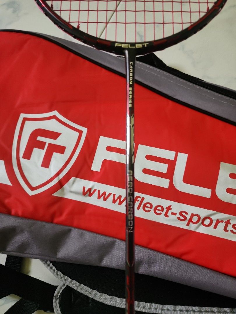 Felet Aero Carbon Racket 3U, Sports Equipment, Sports & Games, Racket ...