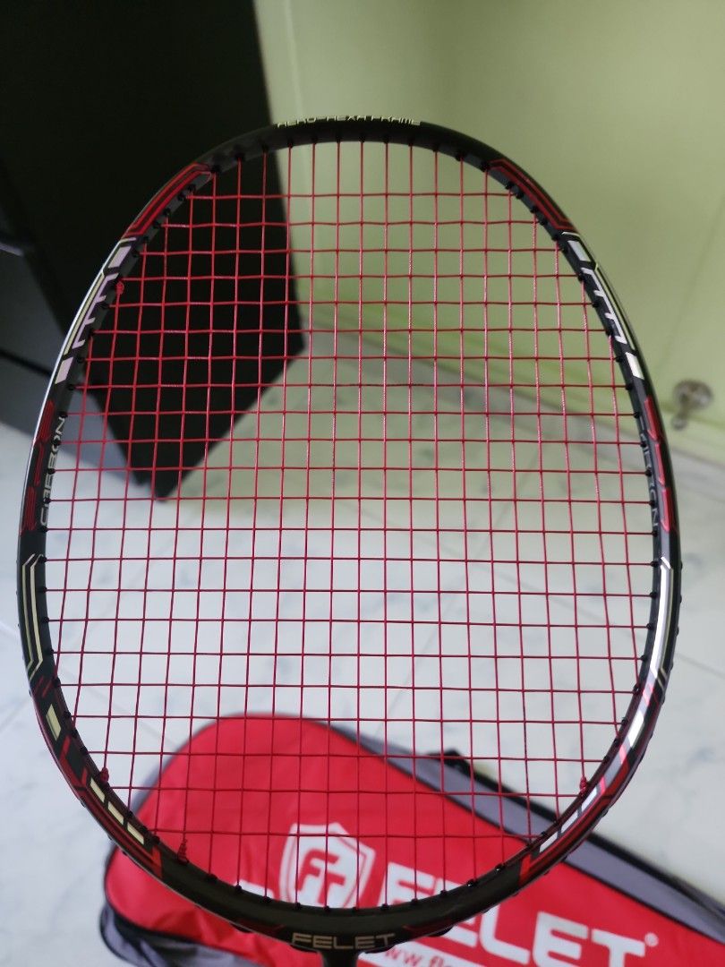Felet Aero Carbon Racket, Sports Equipment, Sports & Games, Racket ...
