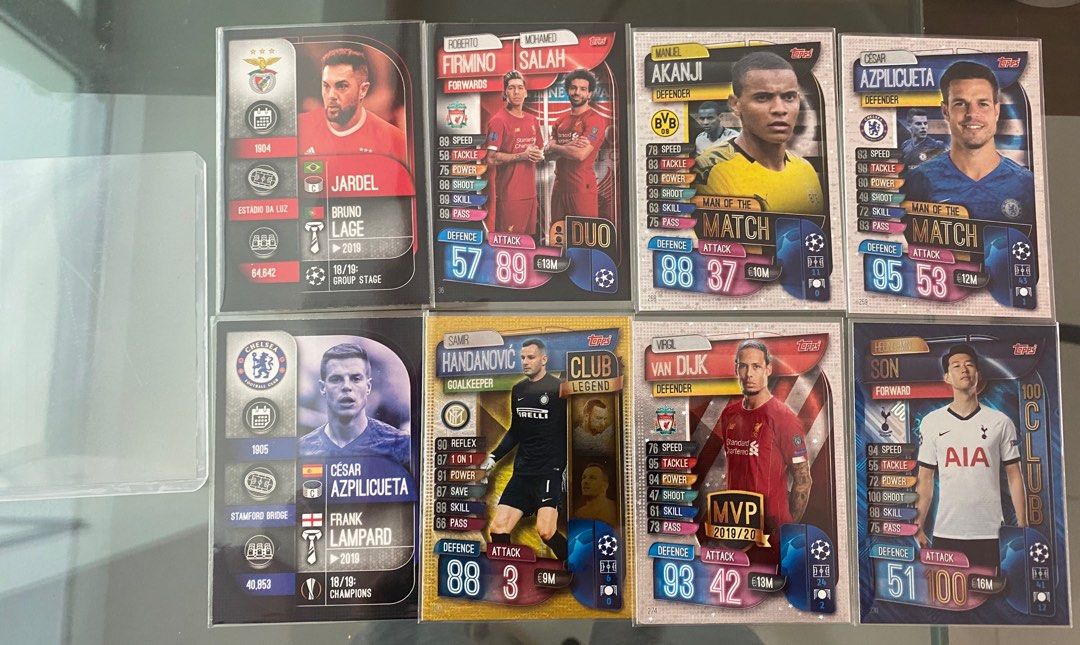 fifa match attax ucl cards, Hobbies & Toys, Toys & Games on Carousell