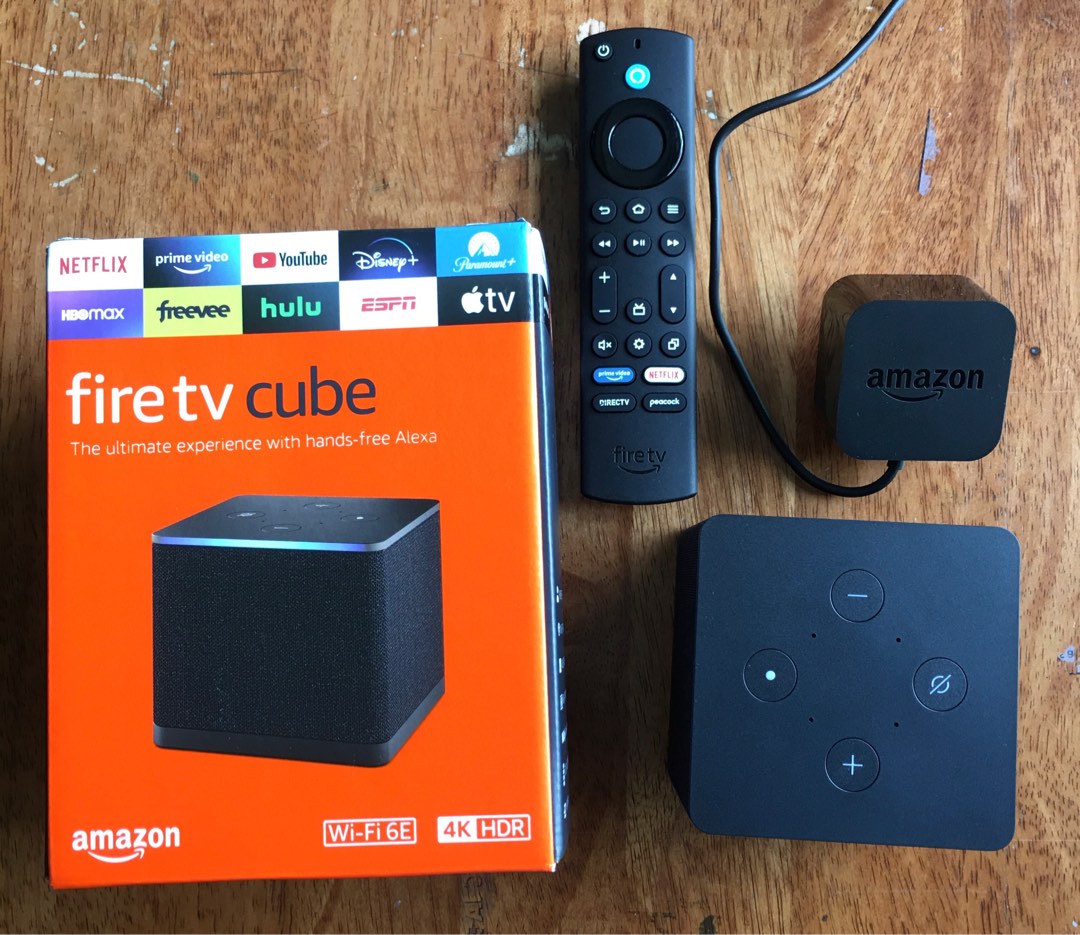 Fire TV Cube (3rd gen), TV & Home Appliances, TV & Entertainment, Media ...