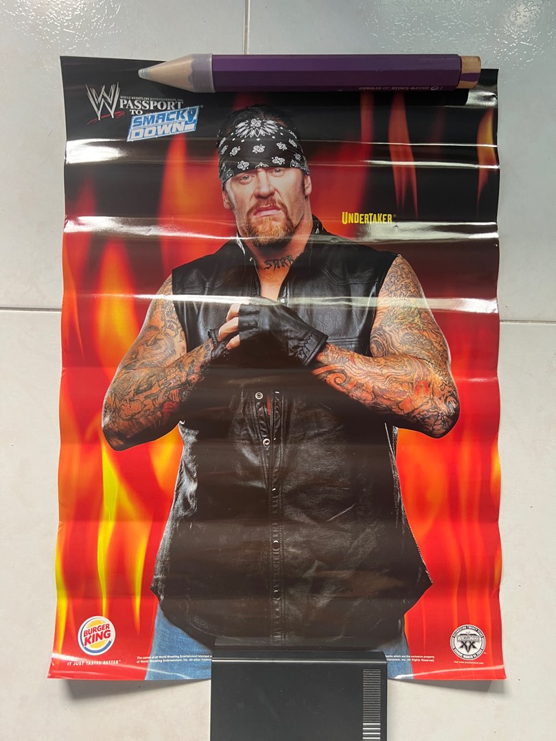 FREE Collectors Items: WWE Wrestle Mania Posters, Hobbies & Toys ...