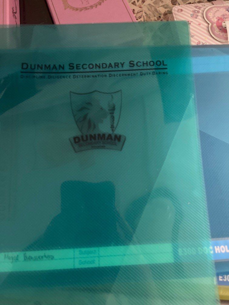 Free dunman secondary files one full set, Hobbies & Toys, Stationery ...