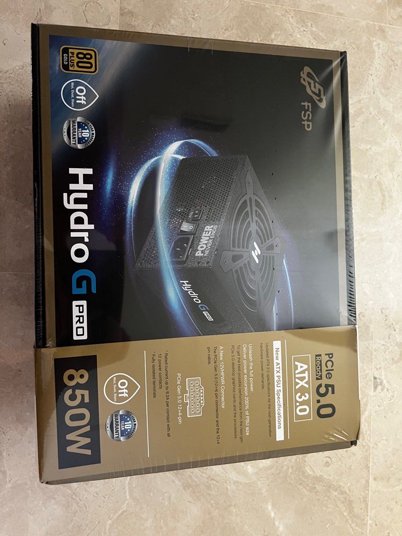 FSP Hydro G Pro 850W fully modular gold, Computers & Tech, Parts ...