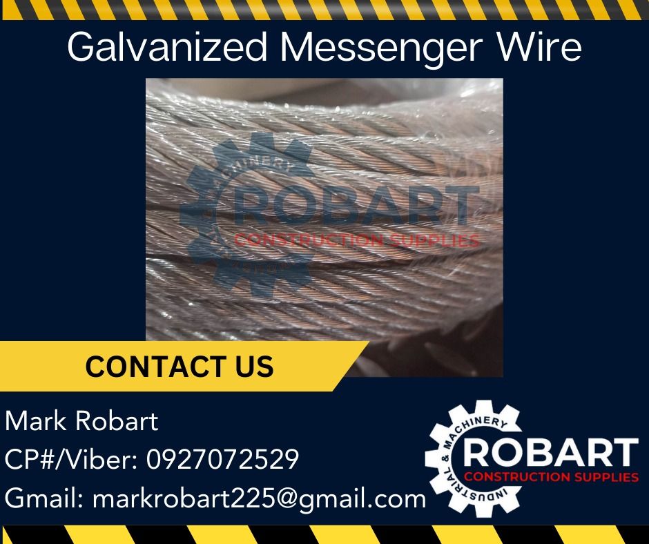 Galvanized Messenger Wire on Carousell