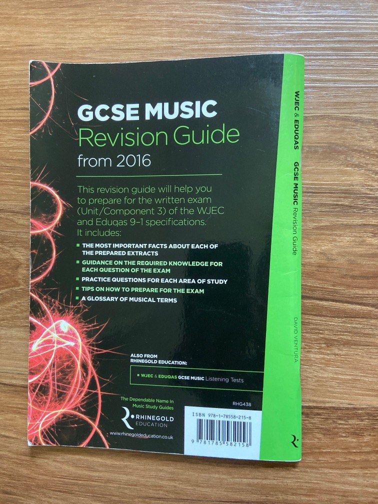 GCSE wjec and eduqas GCSE music revision guide, 興趣及遊戲, 書本 & 文具, 教科書 ... GCSE wjec and eduqas GCSE music revision guide, 興趣及遊戲, 書本 & 文具, 教科書 ...