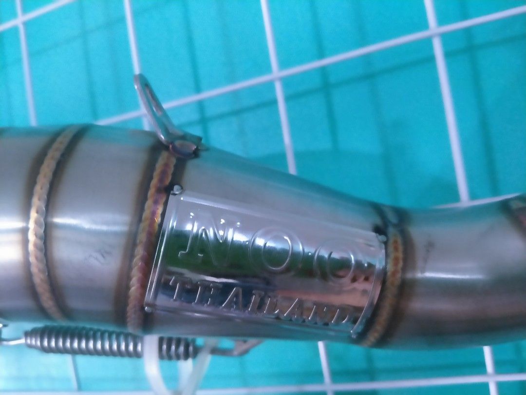 Genuine NLK Open pipe for Wave 125, Motorbikes, Motorbike Parts ...