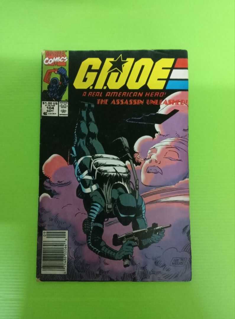 G.I.Joe: A Real American Hero #104 ( Lee Weeks - Cover Art ) Marvel ...