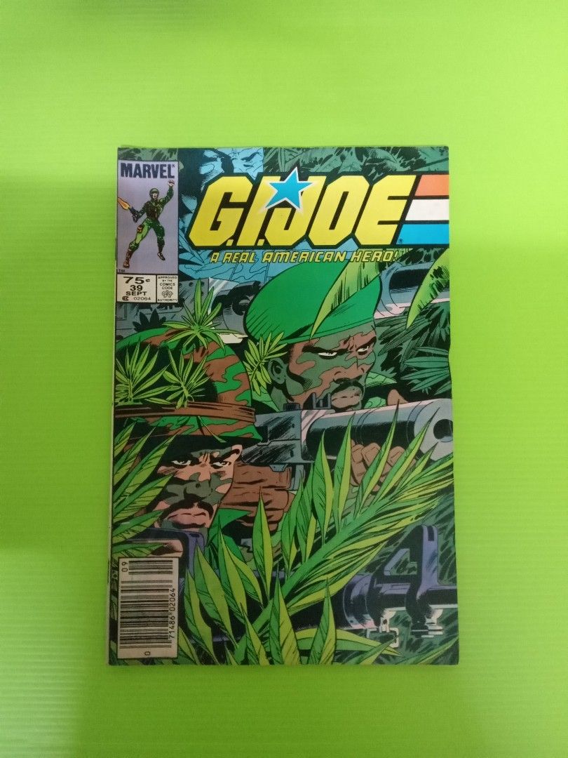 G.I.Joe: A Real American Hero #39 ( Mike Zeck- Cover Art ) Marvel ...
