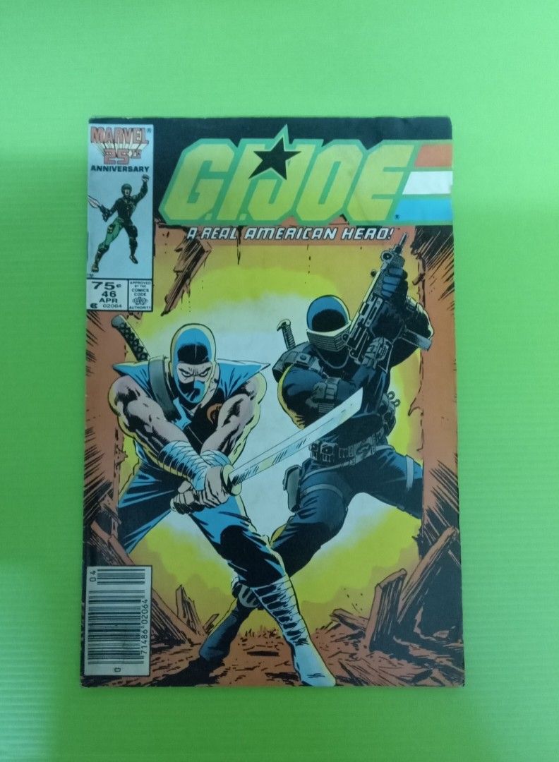 g.i.joe: A Real American Hero #46 ( Mike Zeck - Cover Art ) Marvel ...