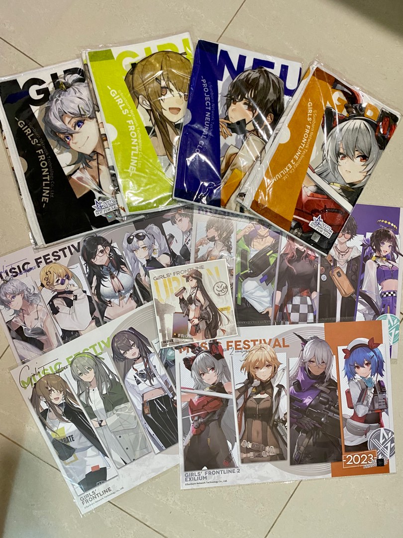 [2 sets left] Girls' Frontline Peripheral Products , Video Gaming ...