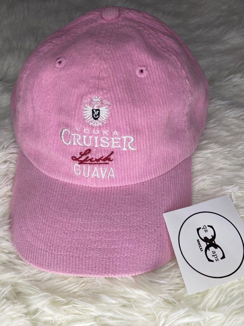 Guava Corduroy cap/hat by Vodka Cruiser on Carousell