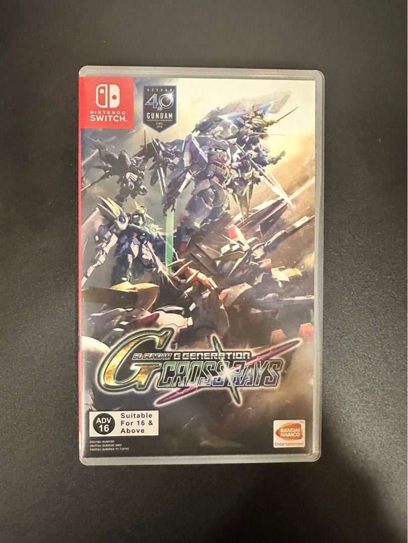 Gundam G Generation Cross Rays Nintendo Switch game, Video Gaming ...