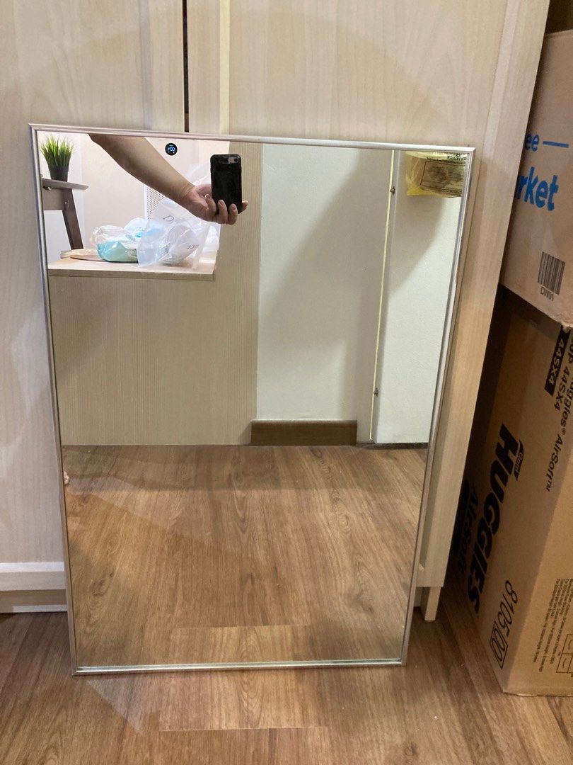 HDB New Toilet Wall Mounted Mirror, Furniture & Home Living, Home Decor ...