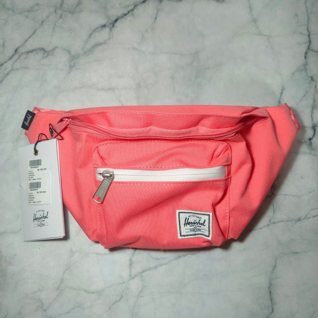 Herschel Seventeen Hip Pack US Tea Rose Waist Bag Original, Fesyen ...