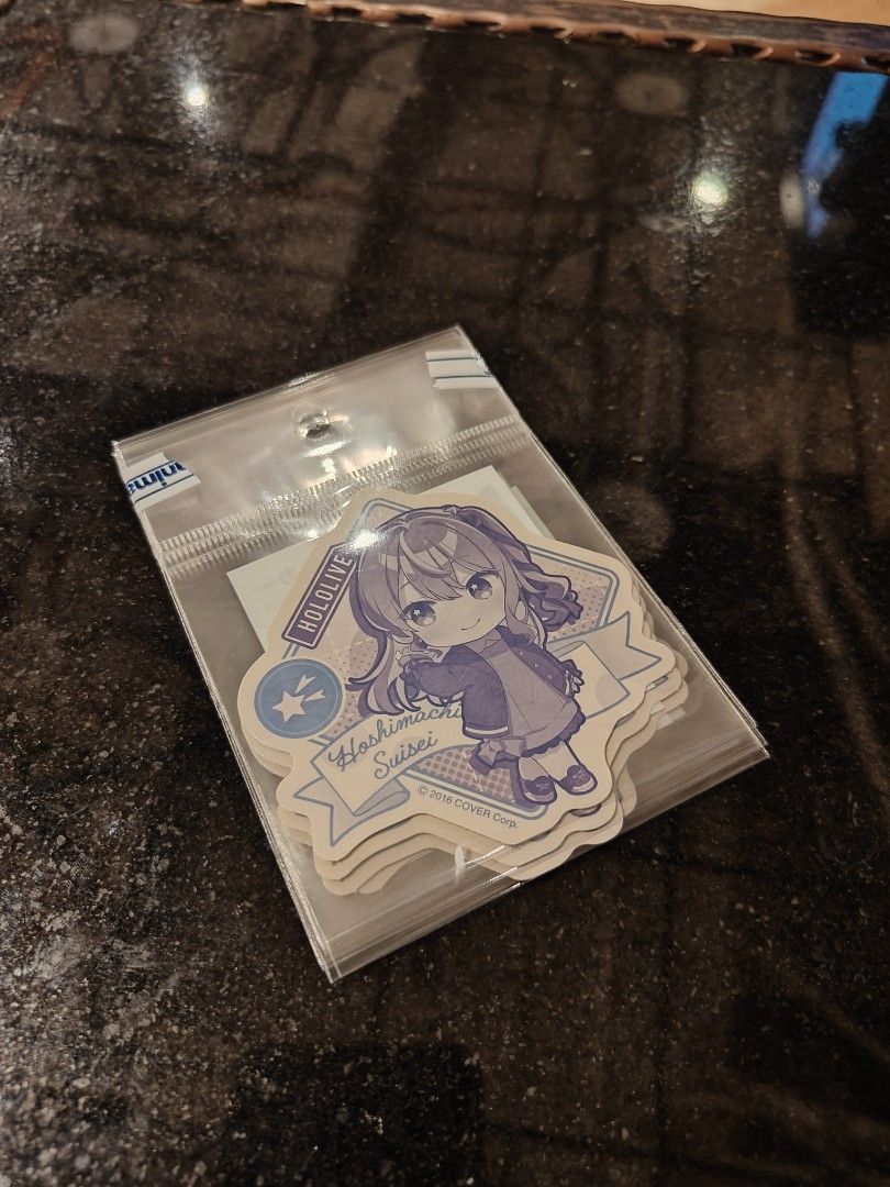 Hololive Hoshimachi Suisei Travel Season Sticker, Hobbies & Toys ...