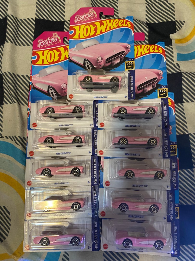 Hotwheels 56 corvette Barbie ( SEALED) on Carousell