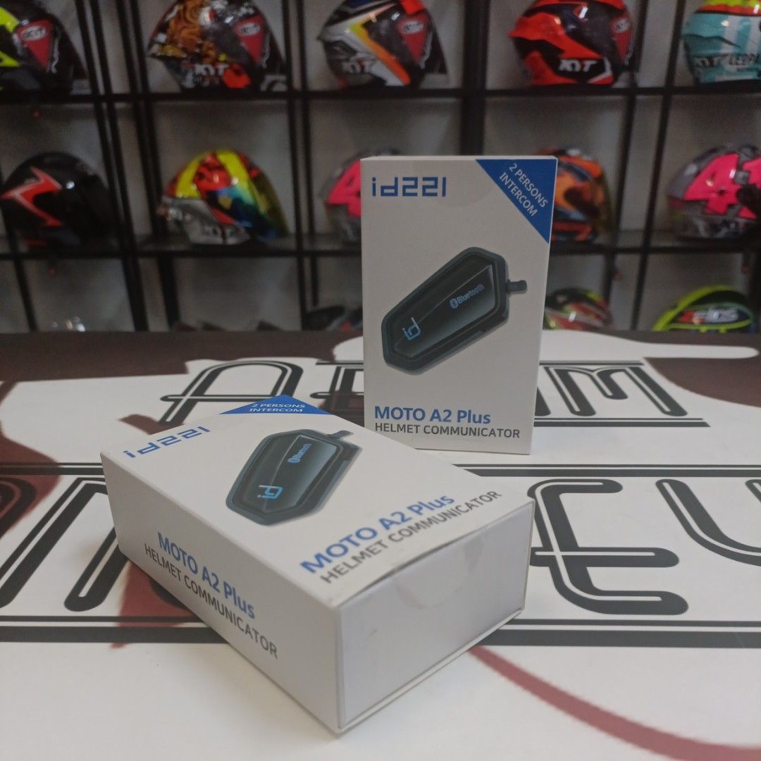 ID221 MOTO A2/A2 PLUS HELMET COMMUNICATOR, Motorcycles, Motorcycle ...