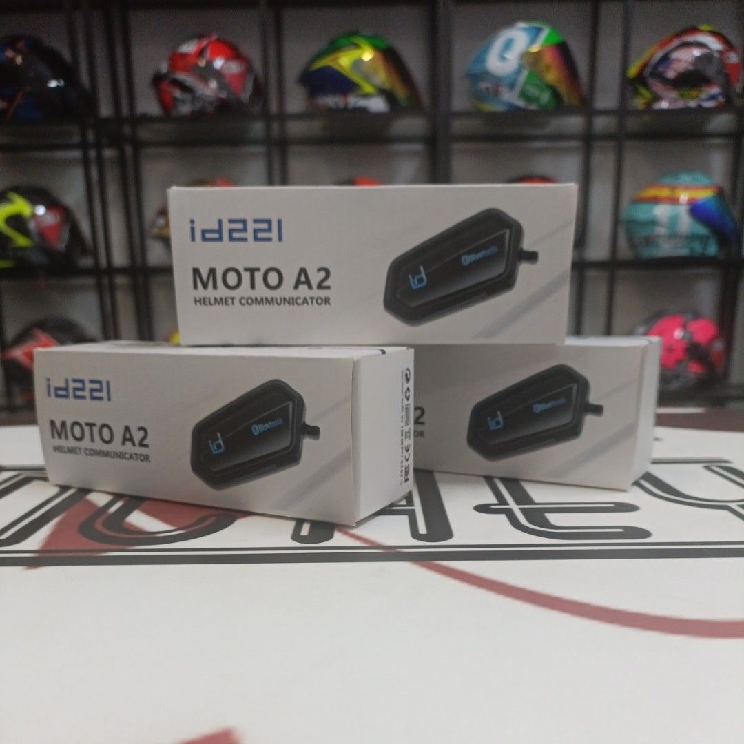 ID221 MOTO A2/A2 PLUS HELMET COMMUNICATOR, Motorcycles, Motorcycle Accessories on Carousell