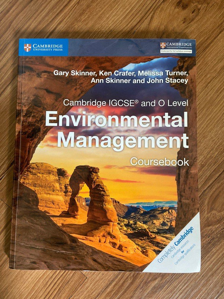 IGCSE environmental management coursebook, 興趣及遊戲, 書本 & 文具, 教科書 - Carousell
