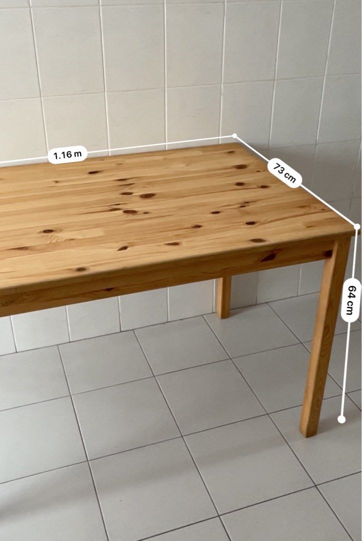 IKEA INGO dining table, Furniture & Home Living, Furniture, Tables ...