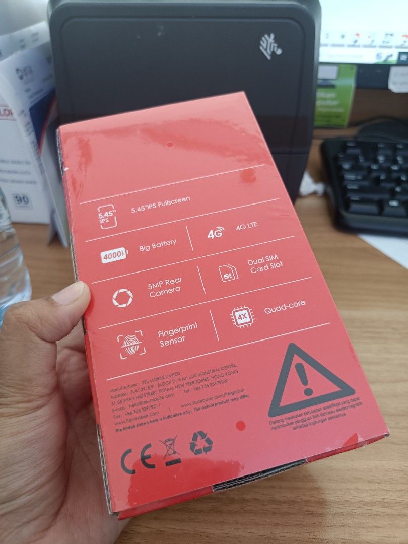 Infinix itel a27 2/32GB baru fullset masih segel dus, Telepon Seluler ...