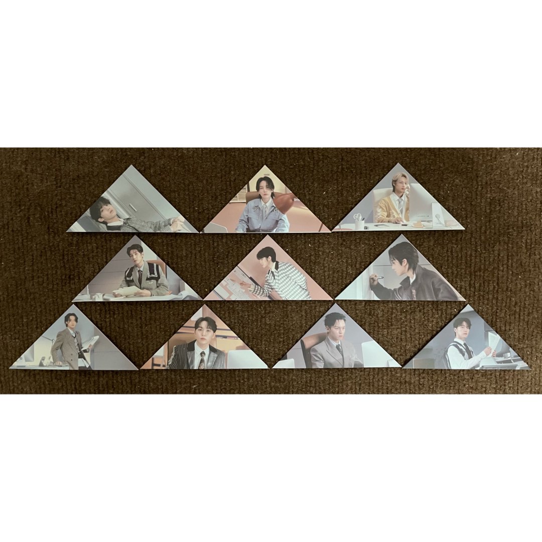 Instock unsealed seventeen fml faded mono life ver 2 bookmark Svt fml ...