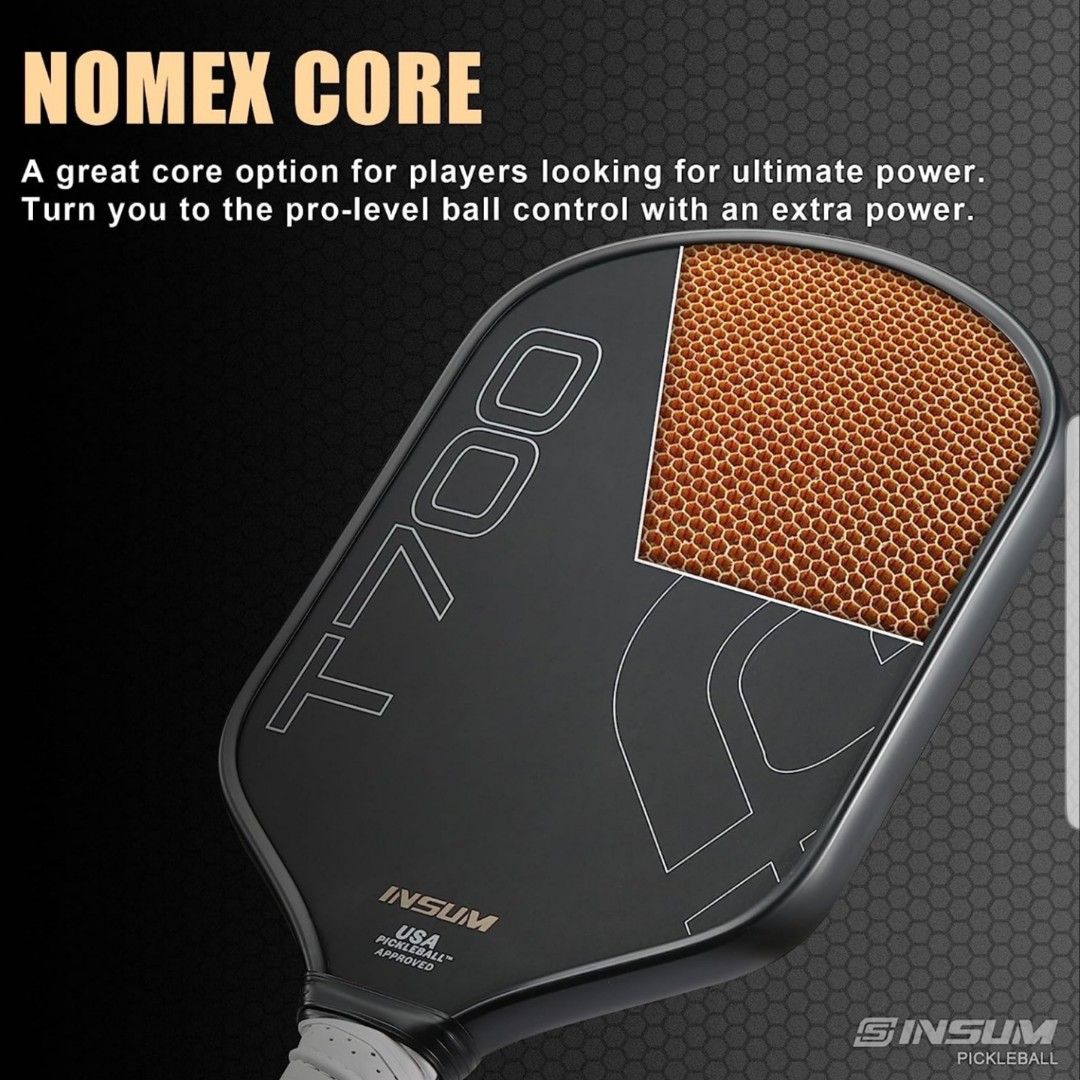 Insum T700 Fast Air Toray CFS 14mm Nomex Core Paddle, Sports Equipment ...