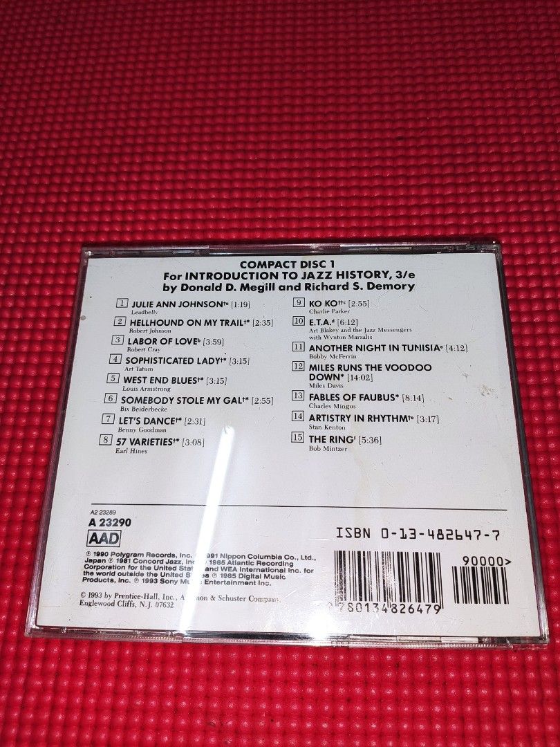 Introduction to jazz history, Hobbies & Toys, Music & Media, CDs & DVDs on Carousell