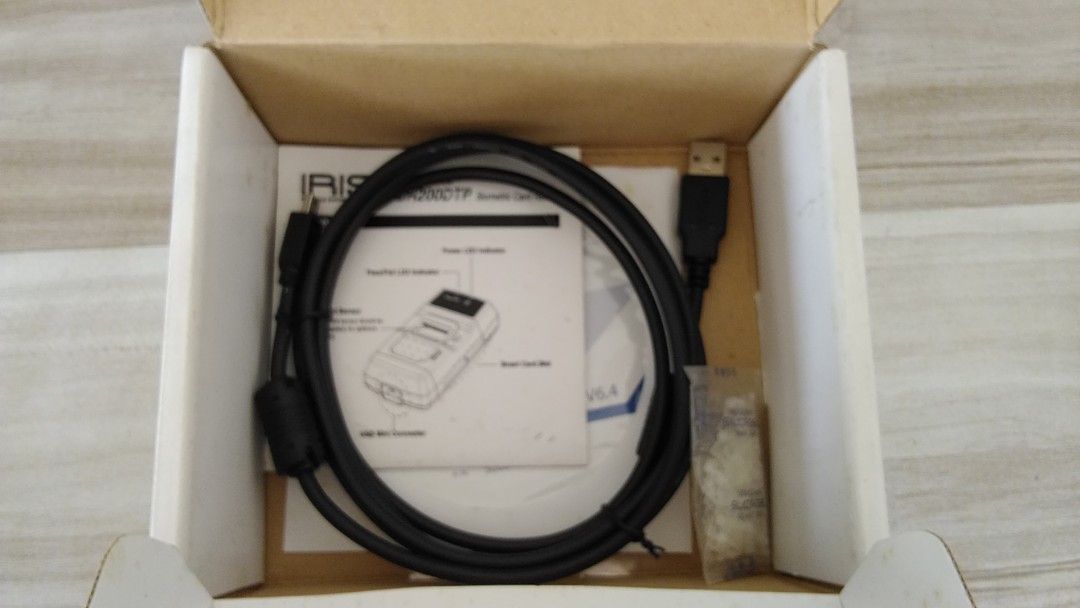 IRIS Biometric Card Reader BCR200DTP/MYKad Reader, Computers & Tech ...