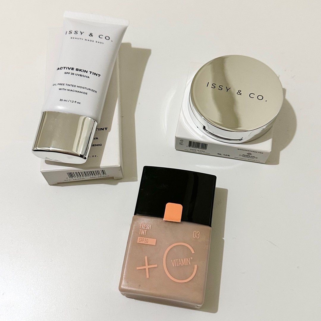 Issy & Co Skin Tint (Sand) and Bronzer (Toast) + Maybelline Skin Tint ...