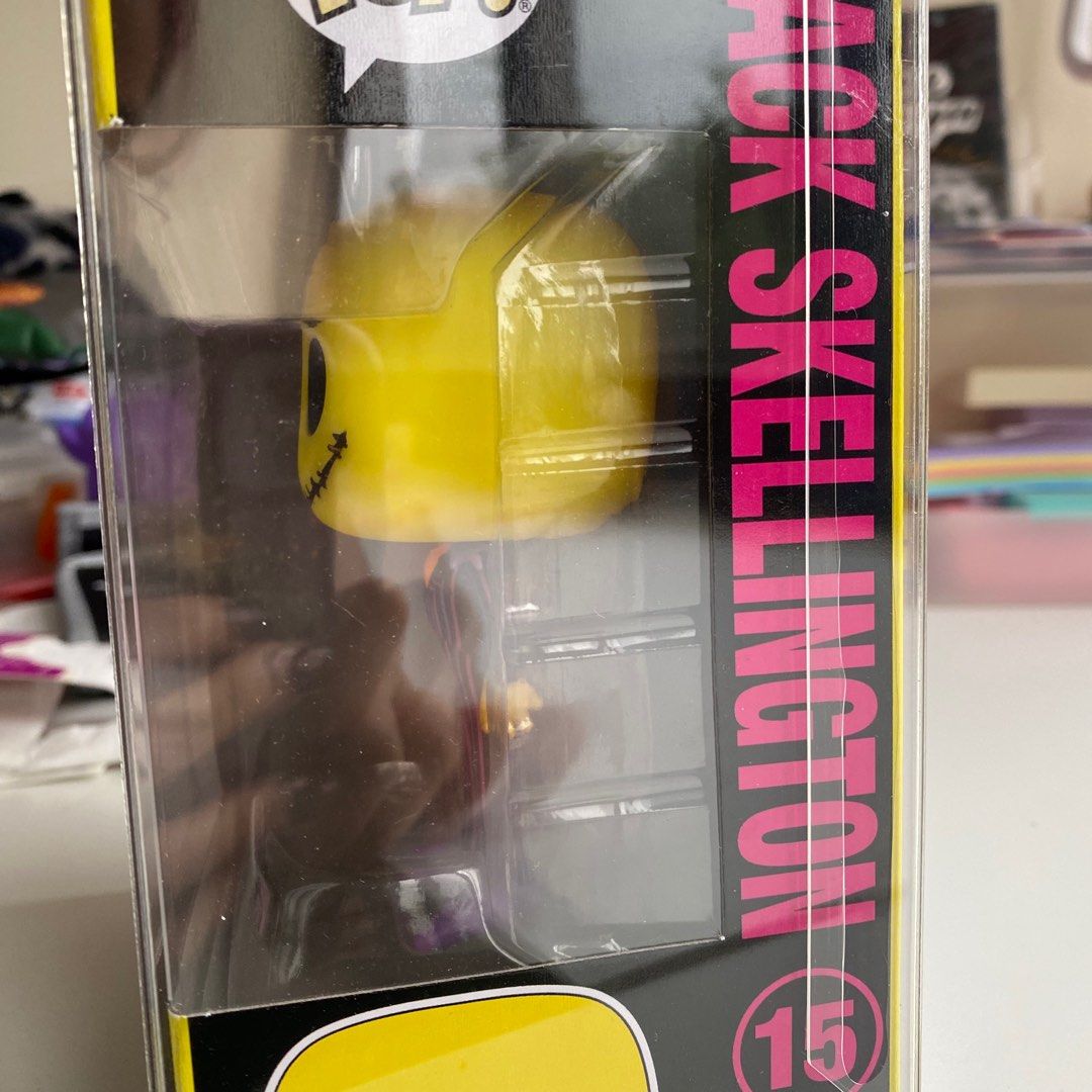 Jack skellington neon Funko pop, Hobbies & Toys, Toys & Games on Carousell