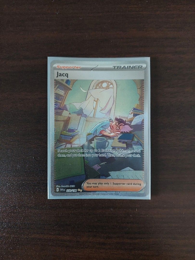 JACQ SPECIAL ILLUSTRATION RARE SCARLET AND VIOLET POKEMON TCG CARDS NOT ...