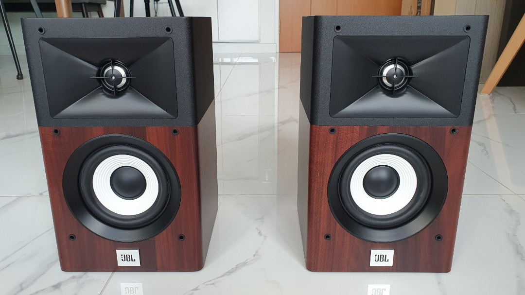 JBL Stage A120 High Performance Audiophile Passive Bookshelf Speakers ...