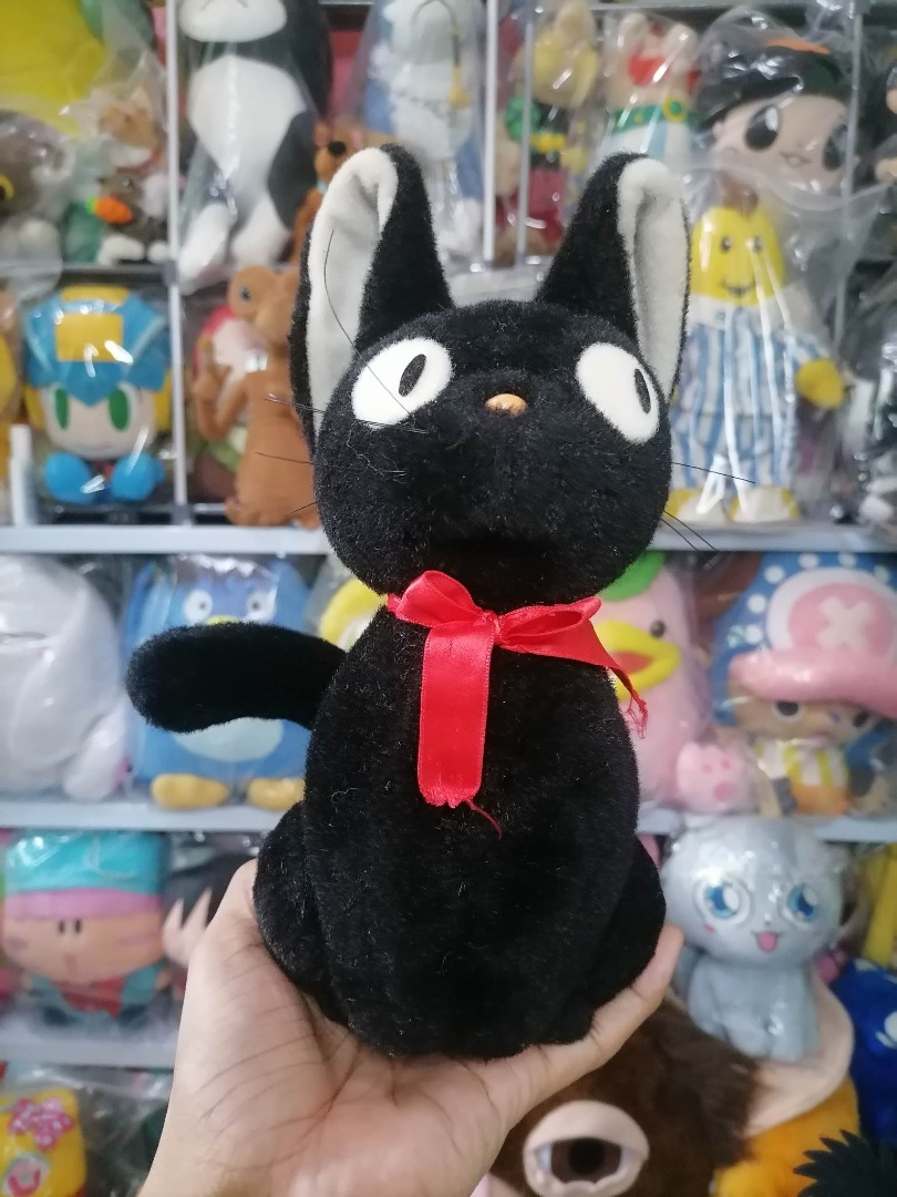 9-Inch Jiji Cat Kiki's Delivery Service Studio Ghibli Anime Plush Toy ...